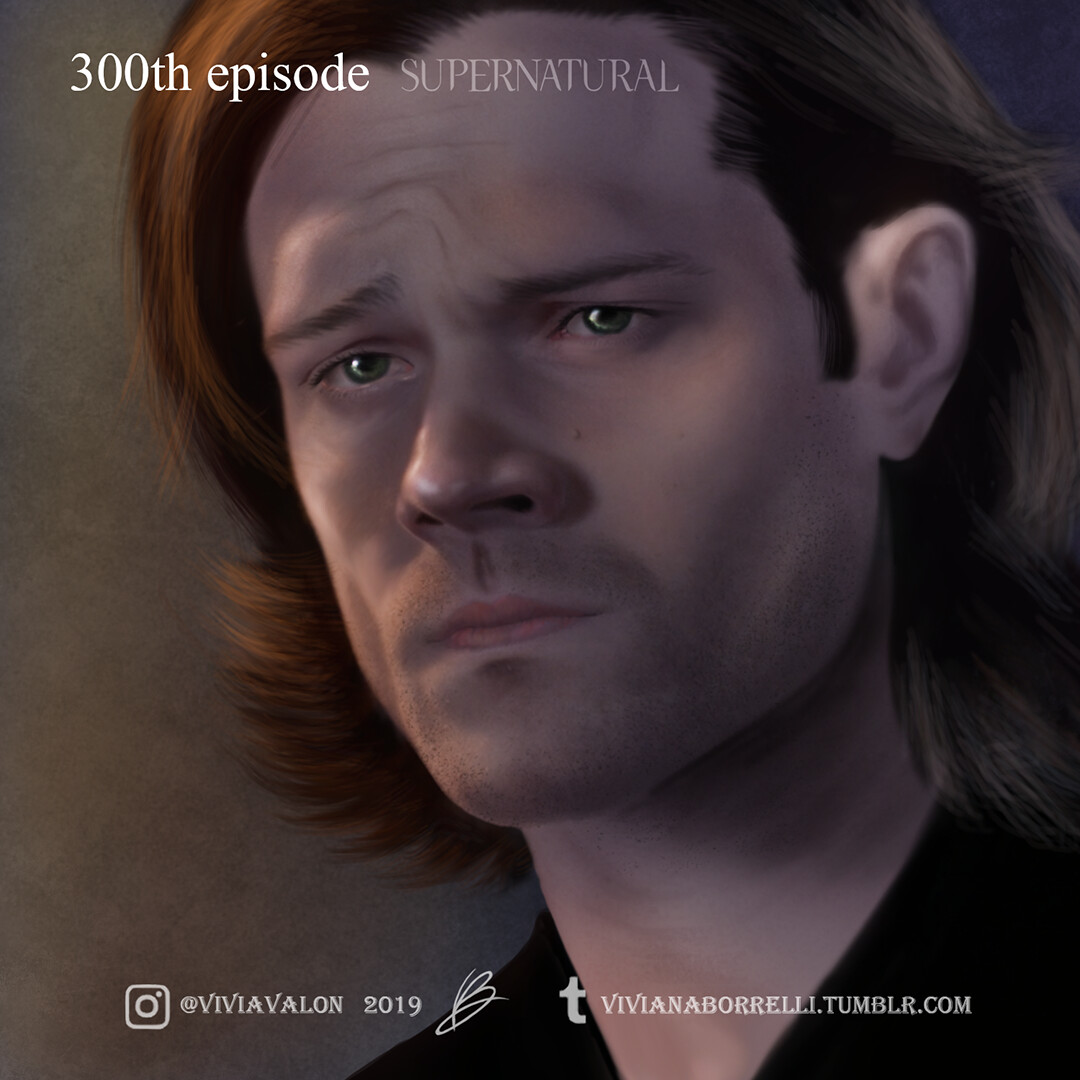 ArtStation - Samuel Winchester (Supernatural), Viviavalon