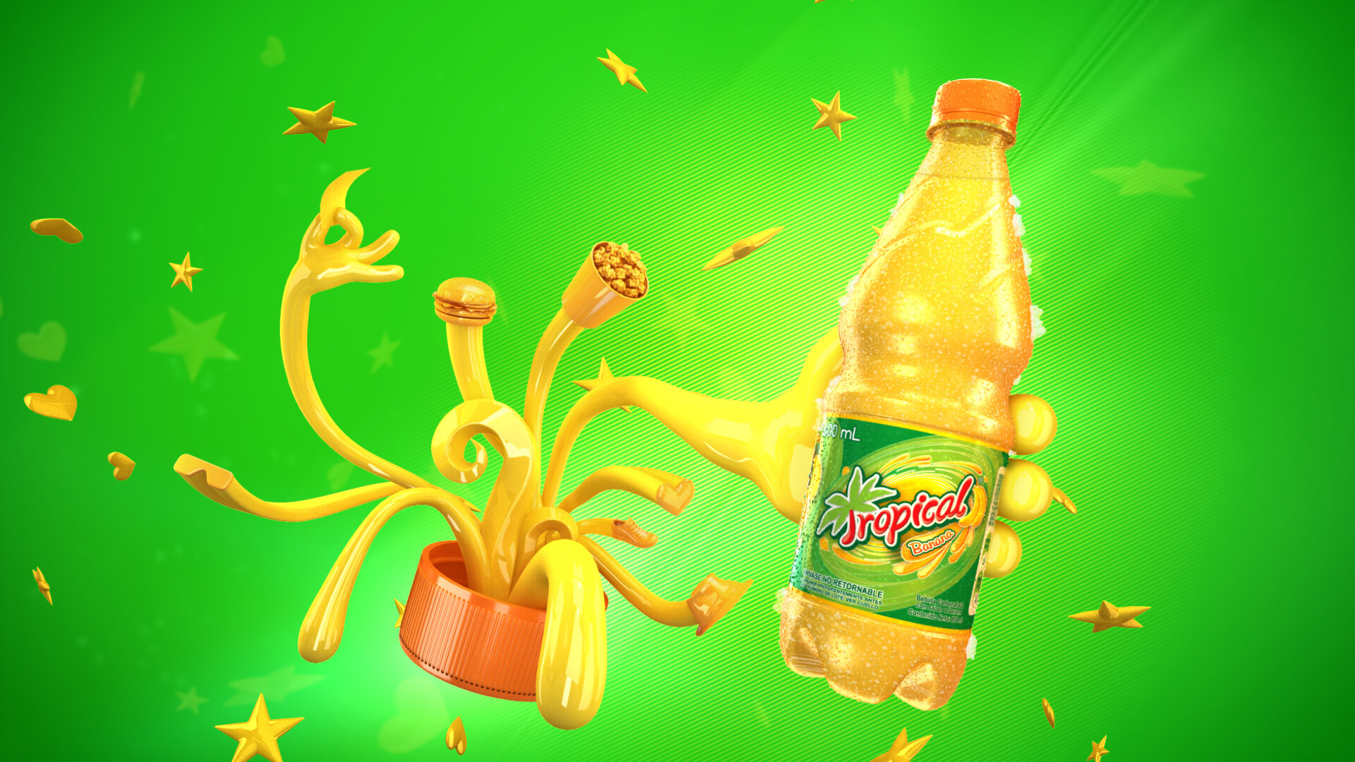 ArtStation - Tropical Bebida - Promo Animation