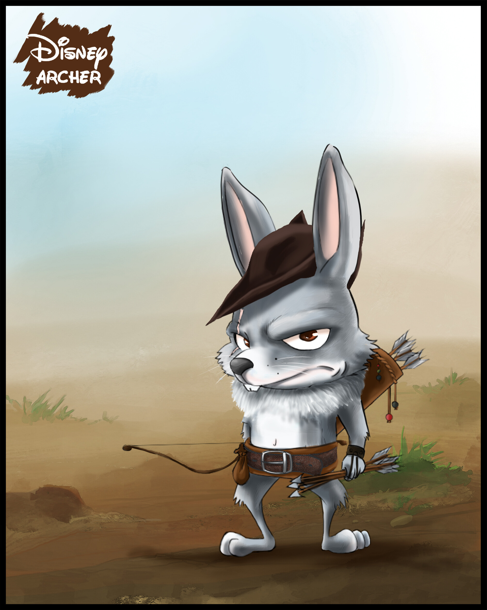 ArtStation - Archer Disney version