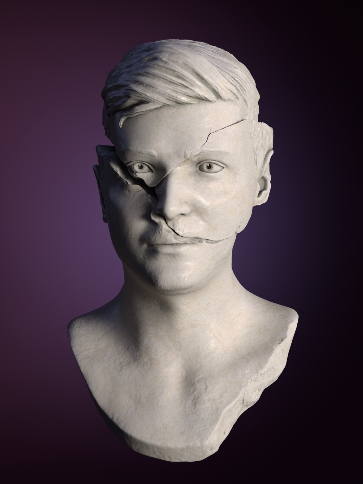 ArtStation - Statue bust