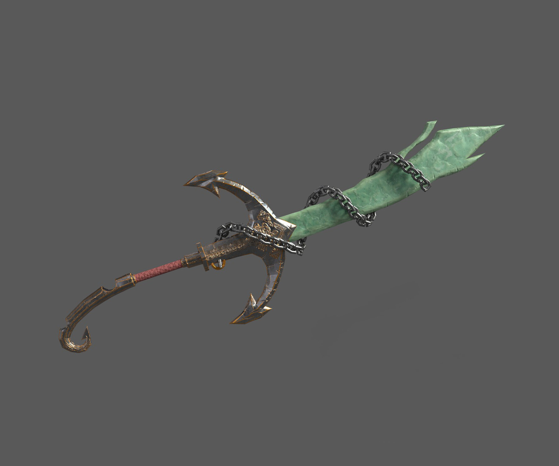 ArtStation - Jade Anchor Sword
