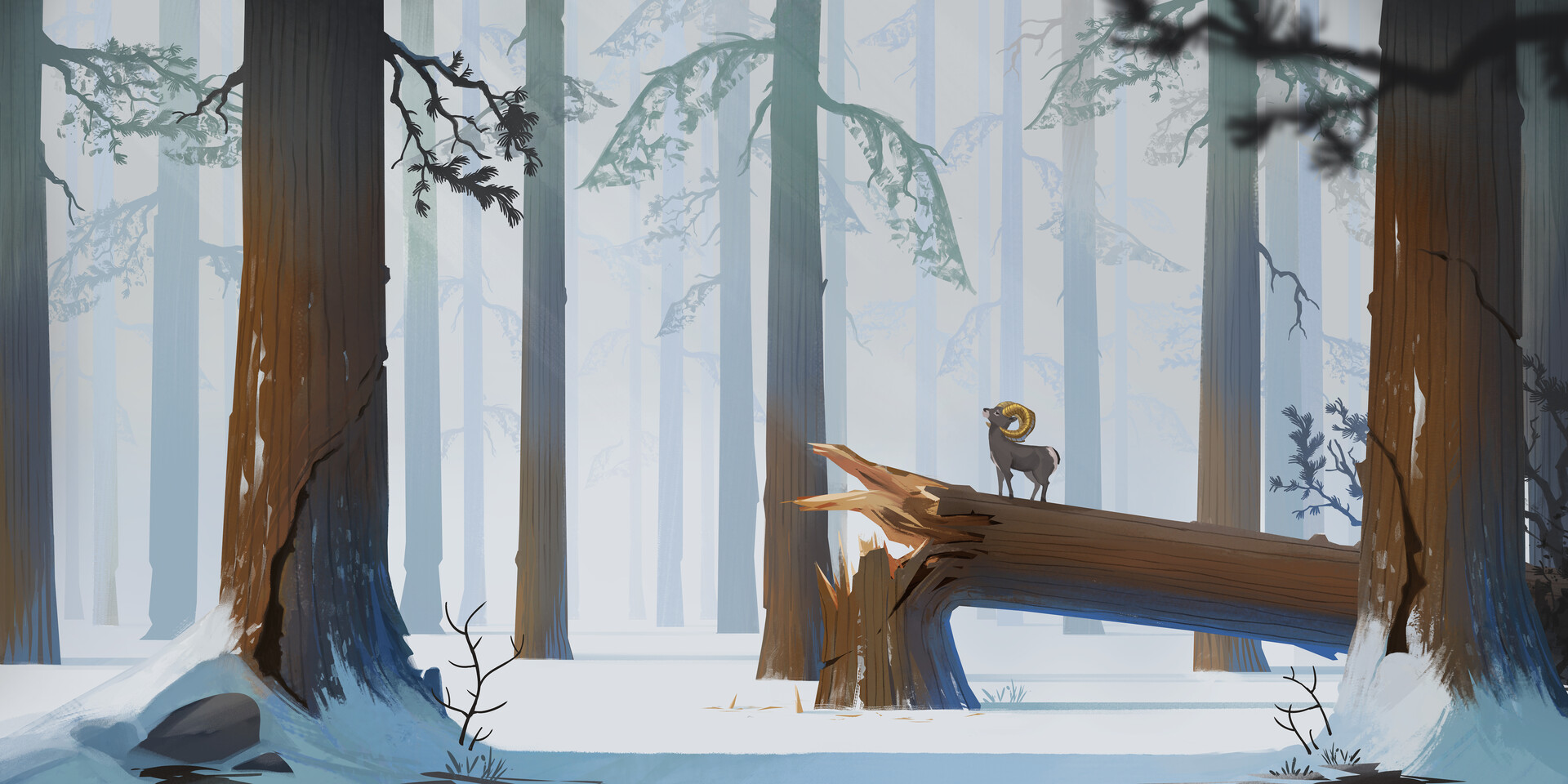 ArtStation - The Silent Forest