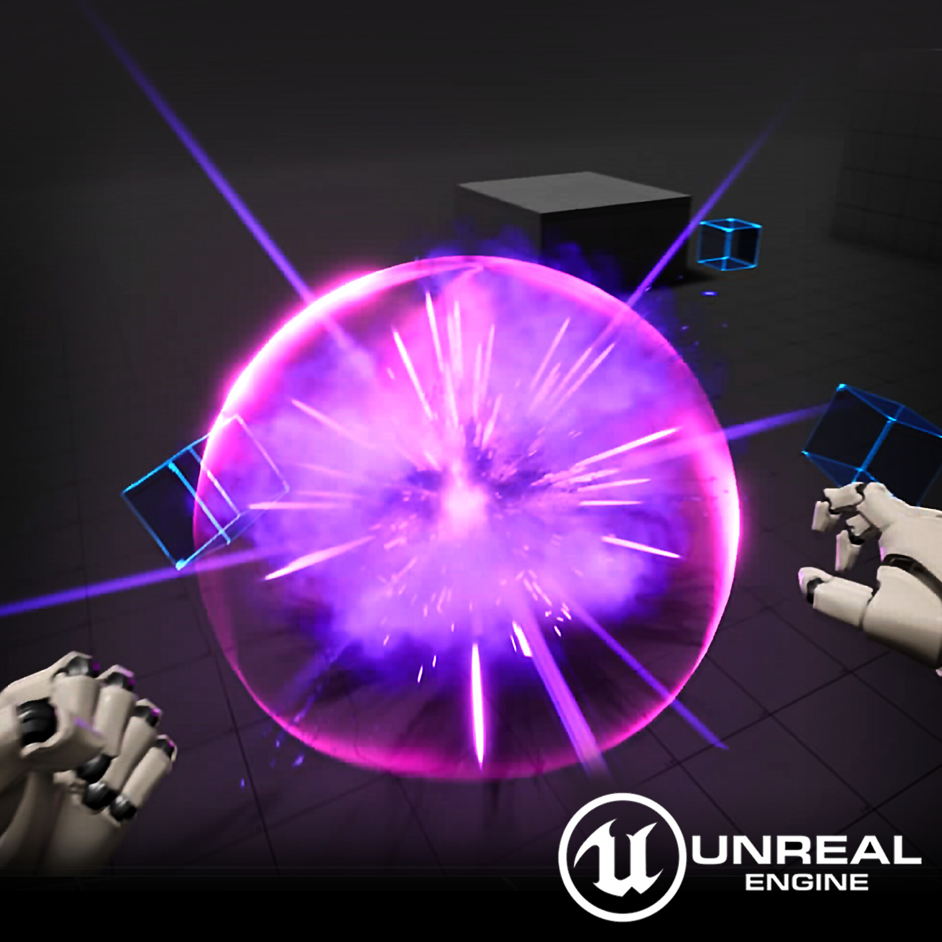 ArtStation - VFX - Destiny inspired first person caster