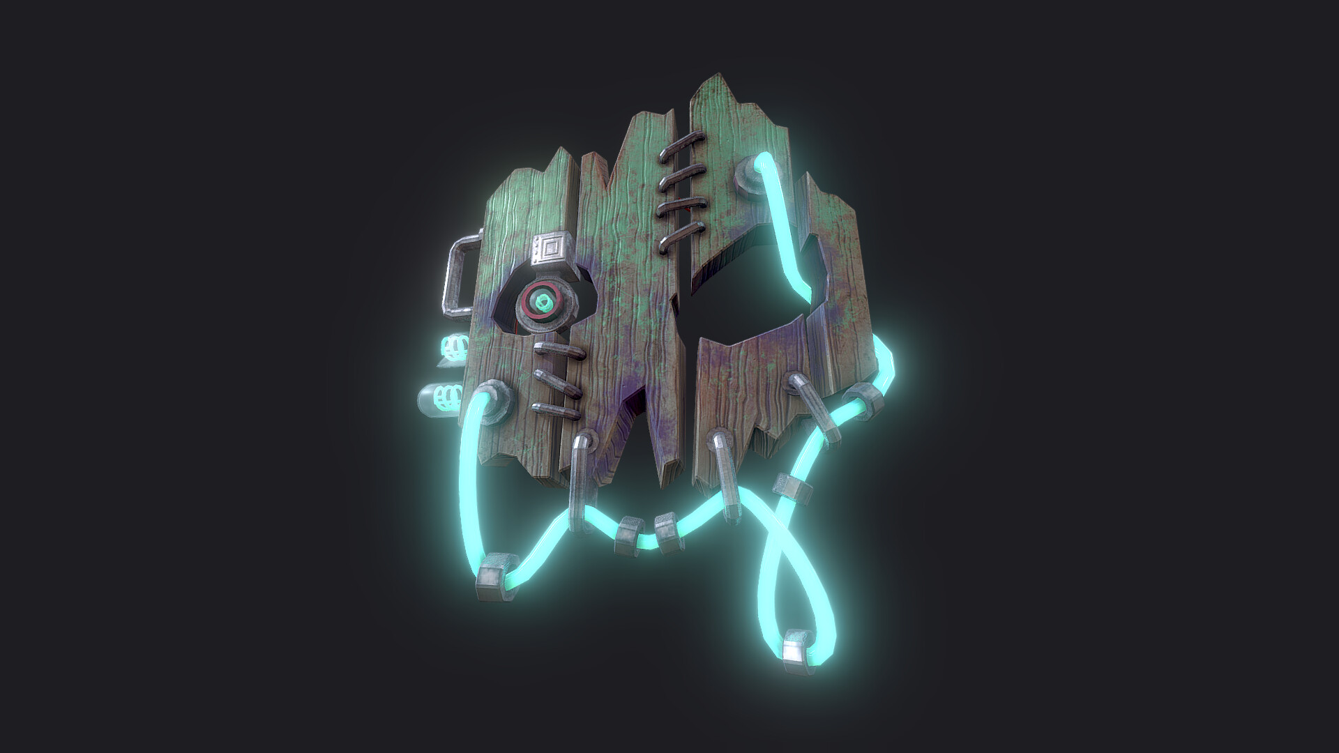 ArtStation - Neon Mask
