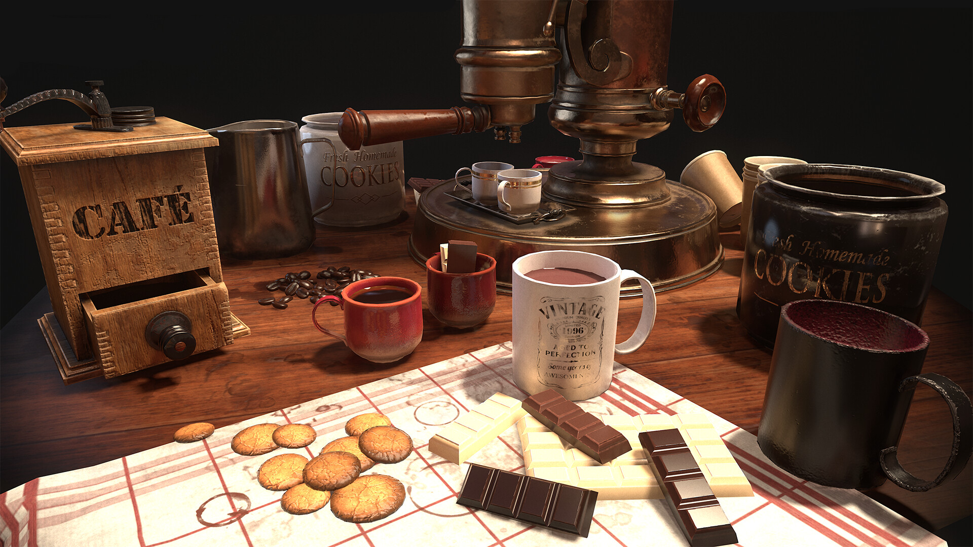 ArtStation - Pause Café