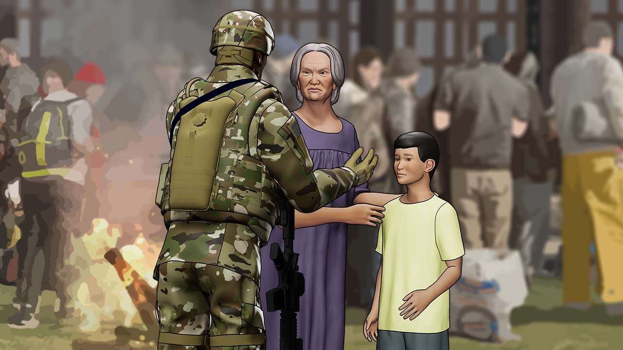 ArtStation - "USASMA Characters" Asset Collaboration