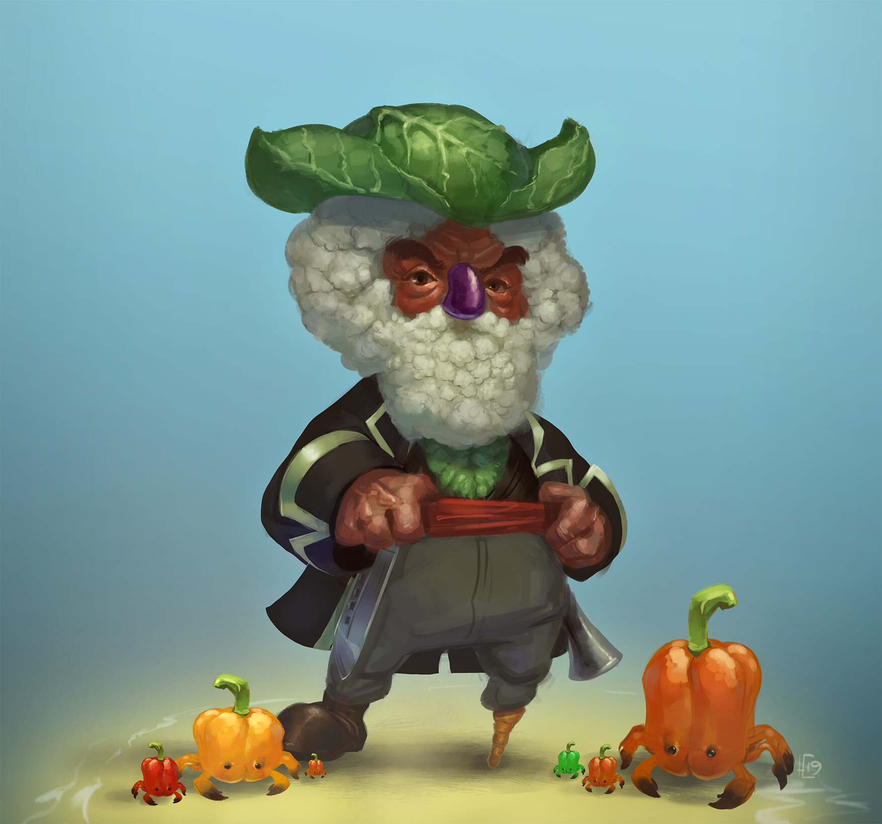 ArtStation - Vegetable Pirate