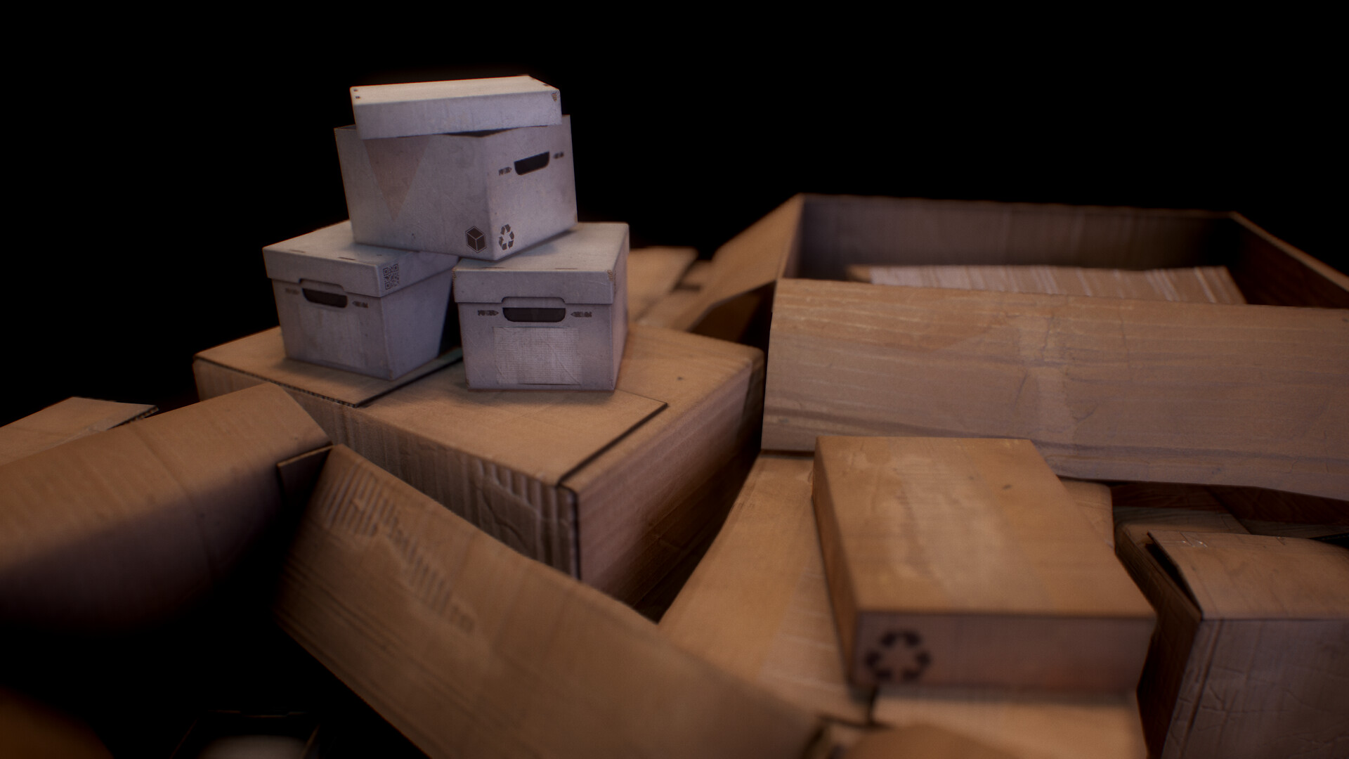 ArtStation - Cardboard Boxes