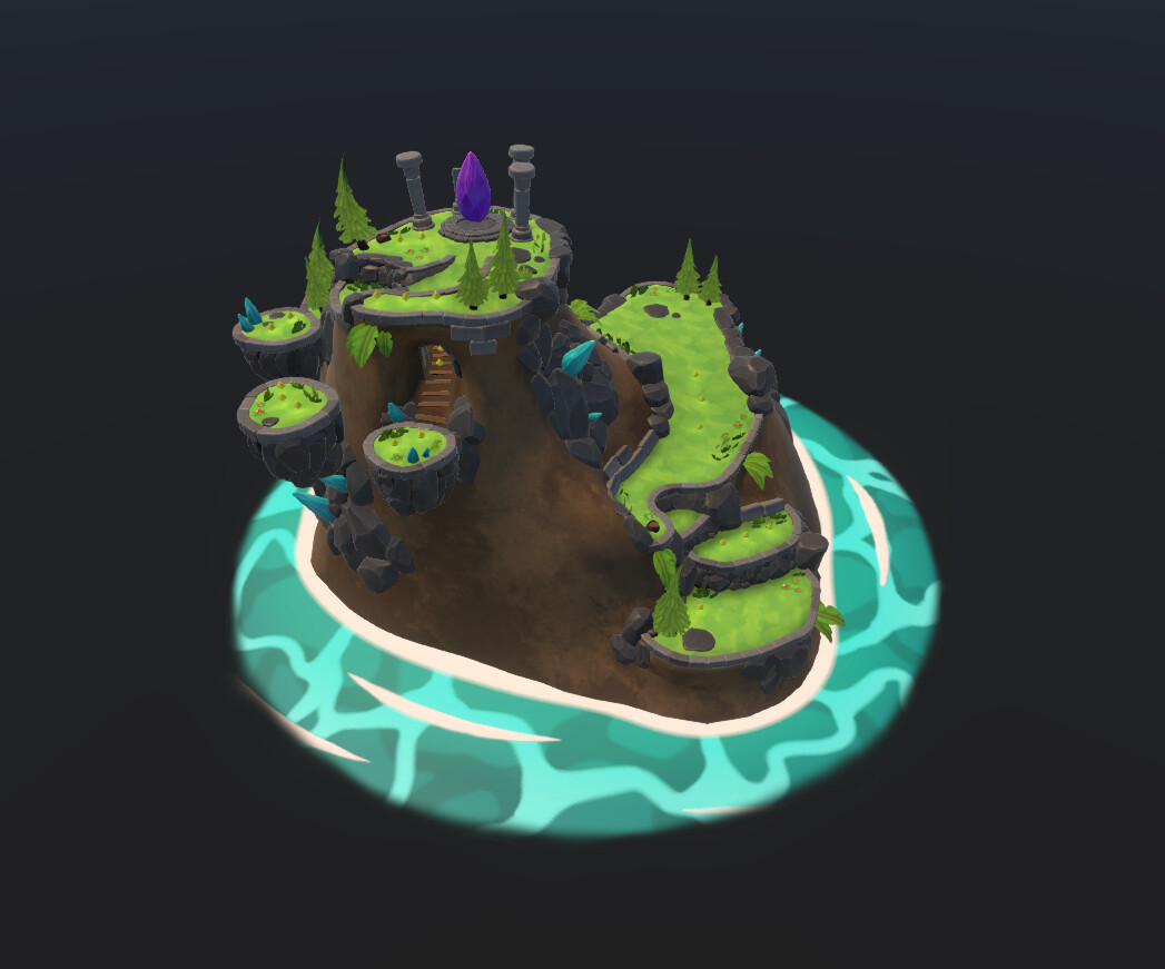 ArtStation - Platformer Island