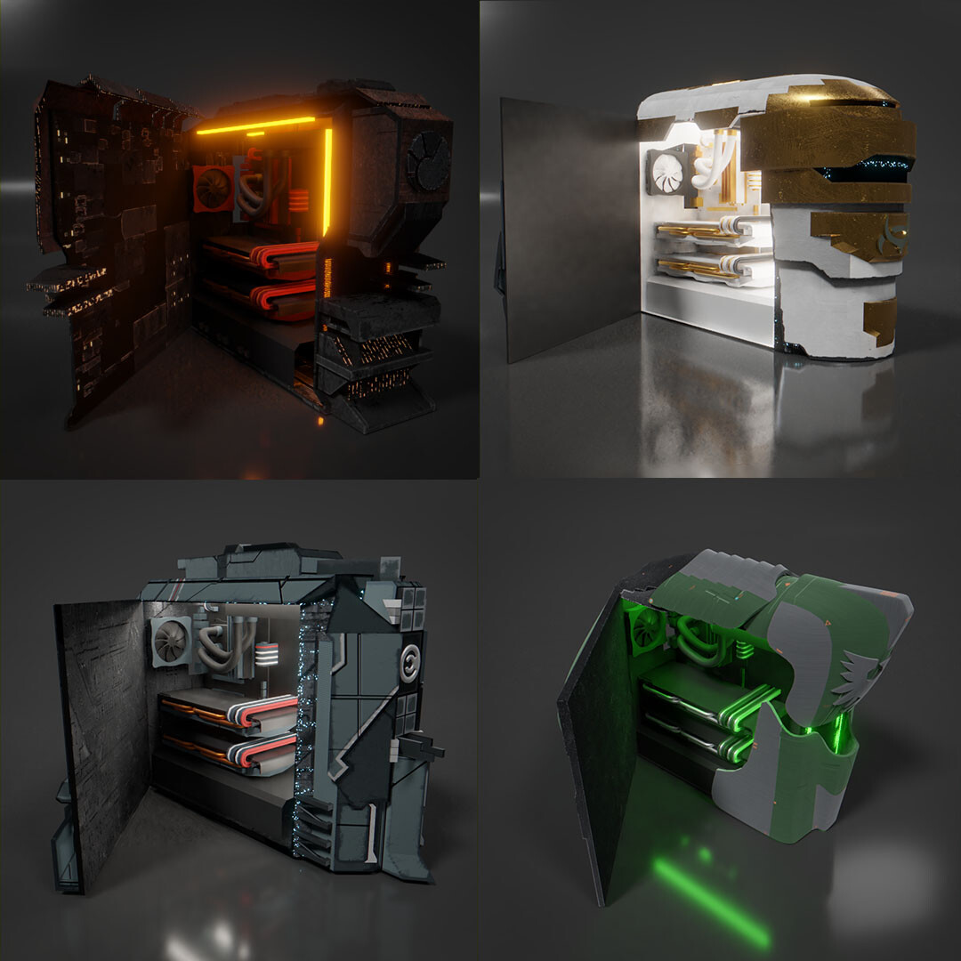 ArtStation - EVE Online PC Cases