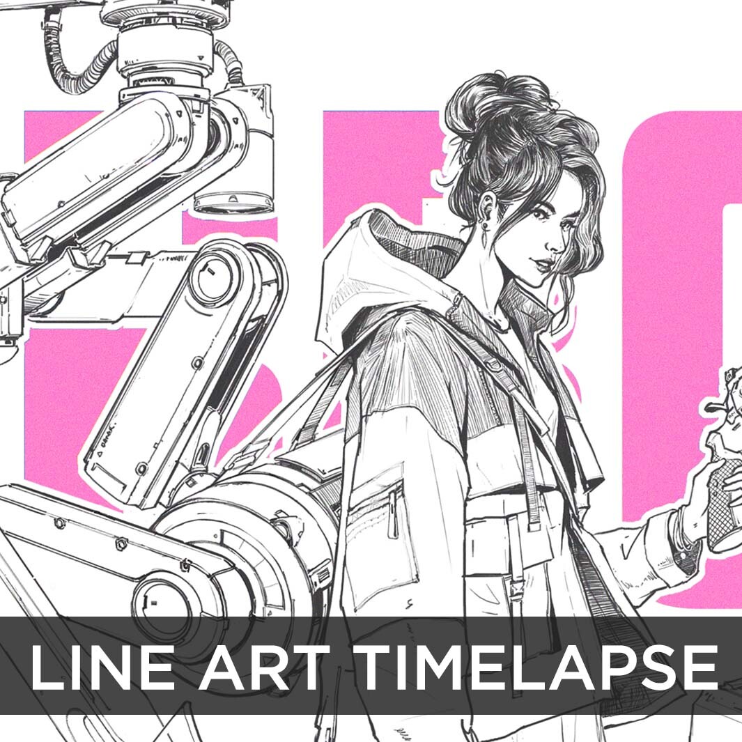 ArtStation - BBG Series #3 - Line Art