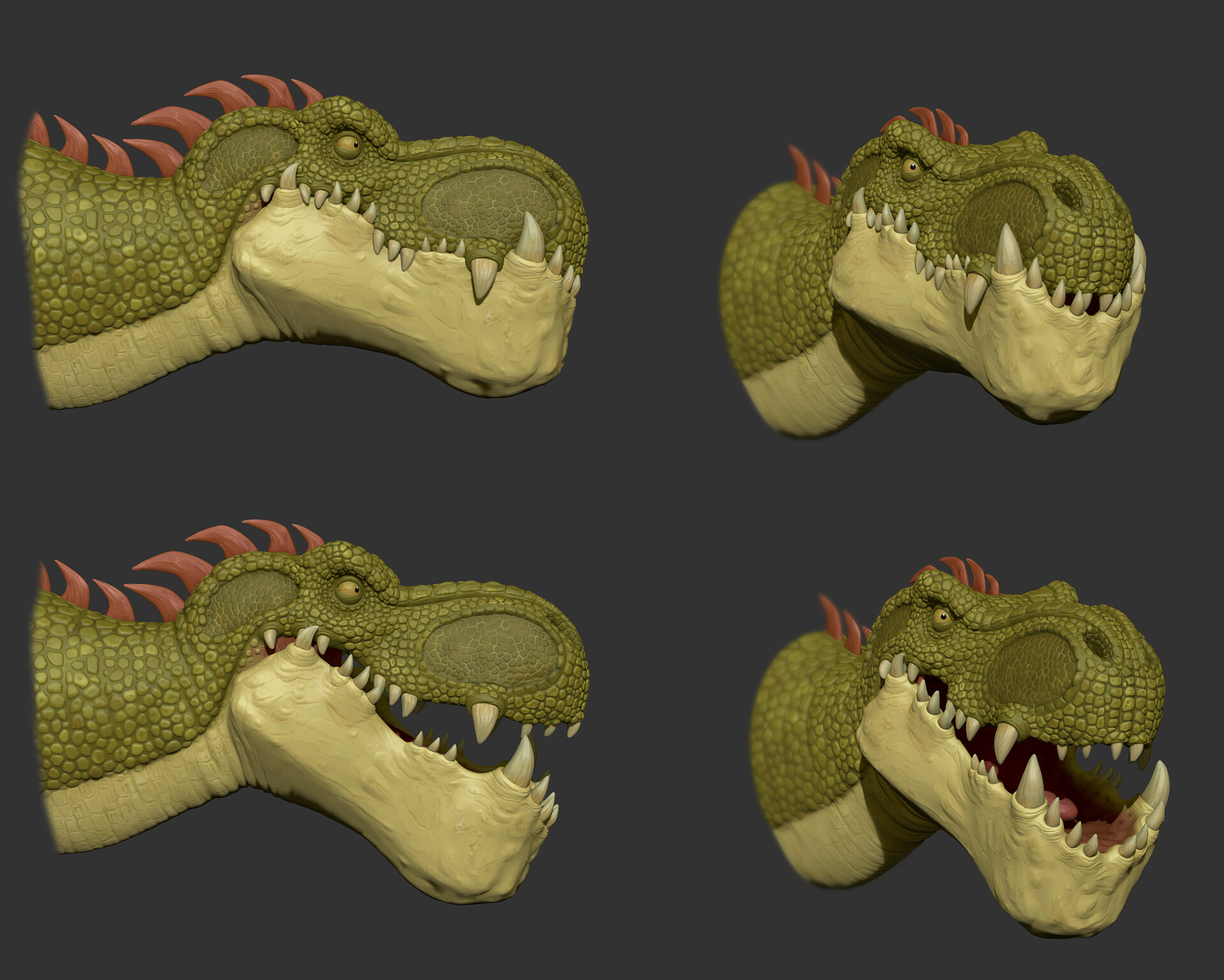 ArtStation - Gigantosaurus rex