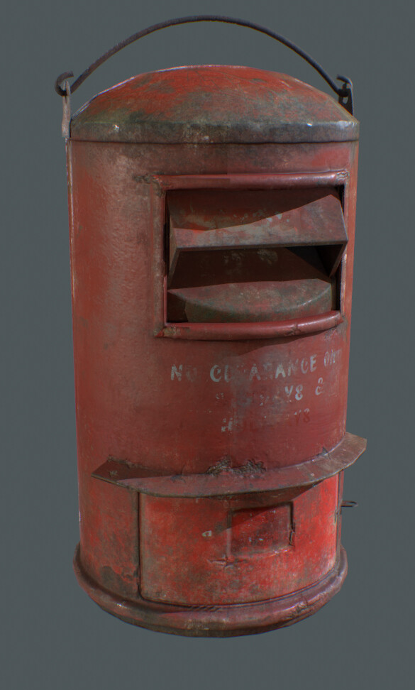ArtStation - Old Post Box