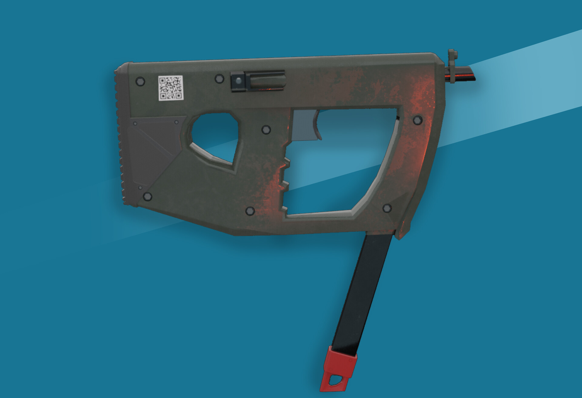 ArtStation - B92 SMG Game Asset
