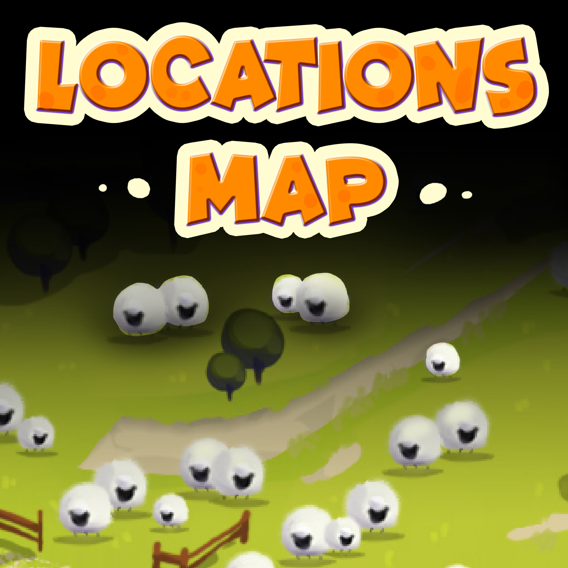 ArtStation - - ORCLUMPICS/ LOCATIONS MAP