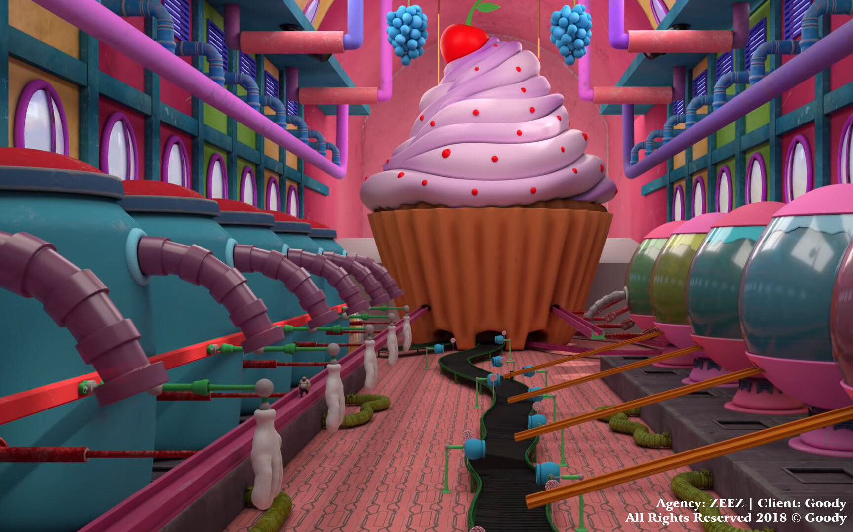 ArtStation - Cupcake Factory