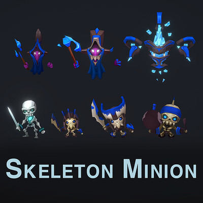 ArtStation - Skeleton Minion - Kresnax