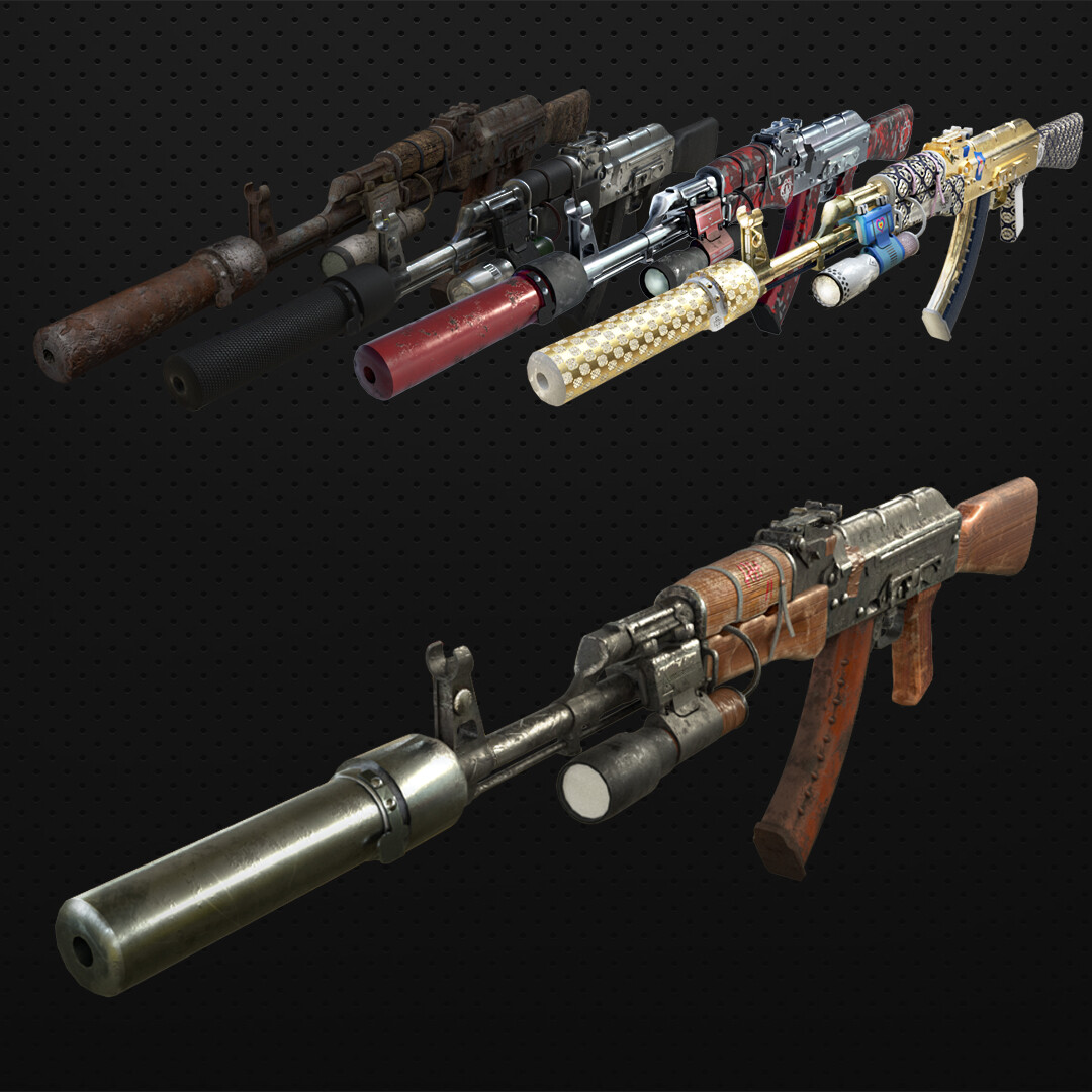 ArtStation - Kalashnikov variety