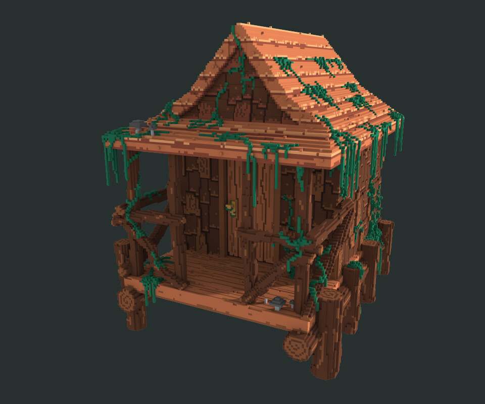 ArtStation - Pixowl's The Sandbox: The Swamp