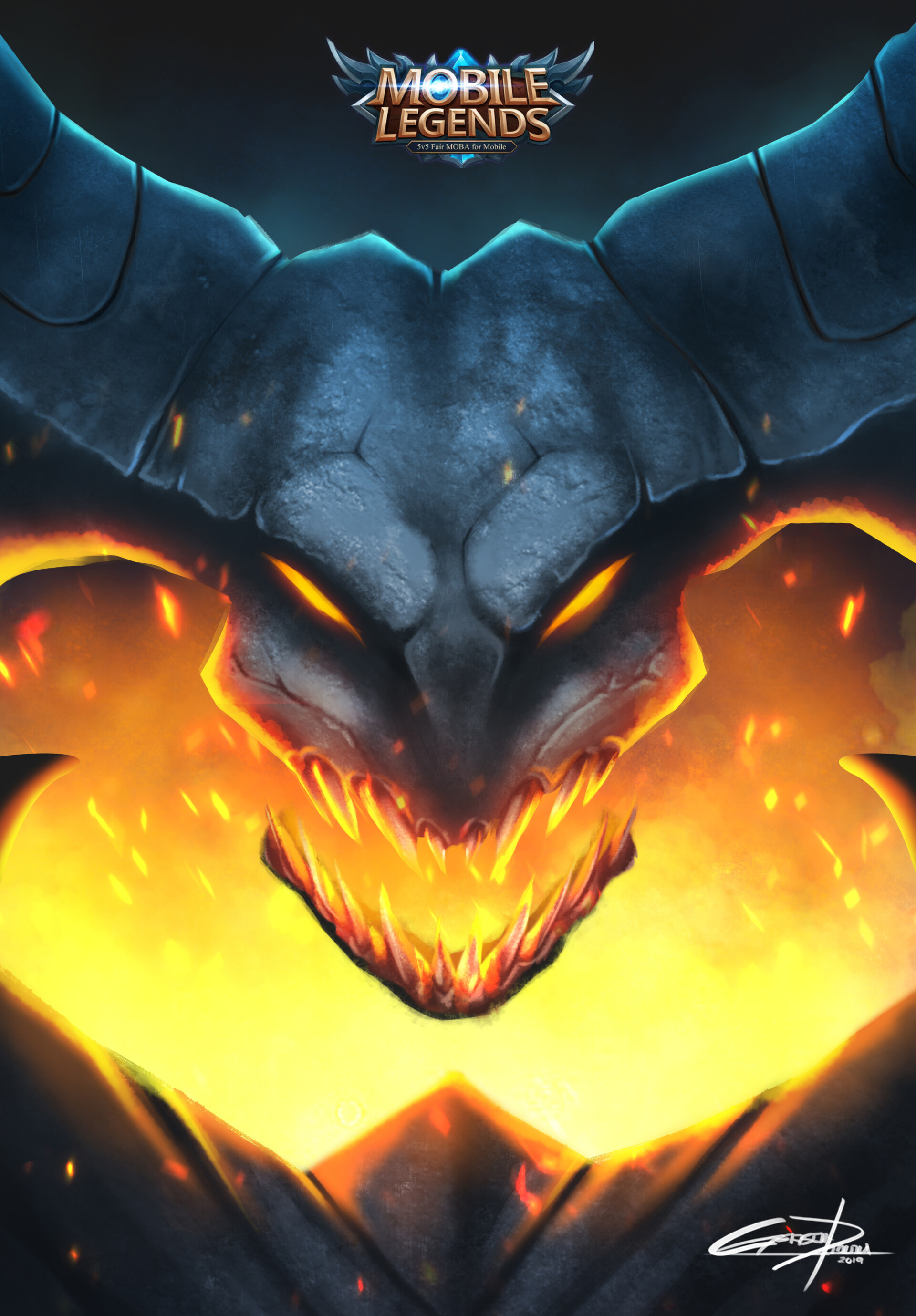 ArtStation - Thamuz (Lord Lava) - Mobile Legends