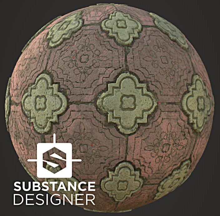 ArtStation - floor pattern