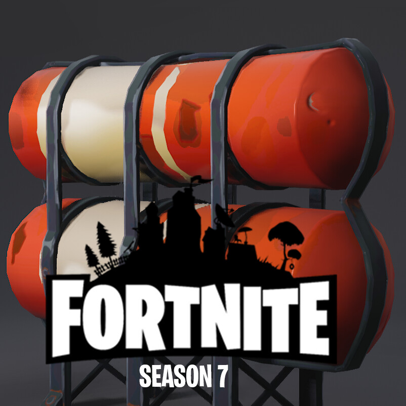 ArtStation - Fortnite [Season 7] Environment Props