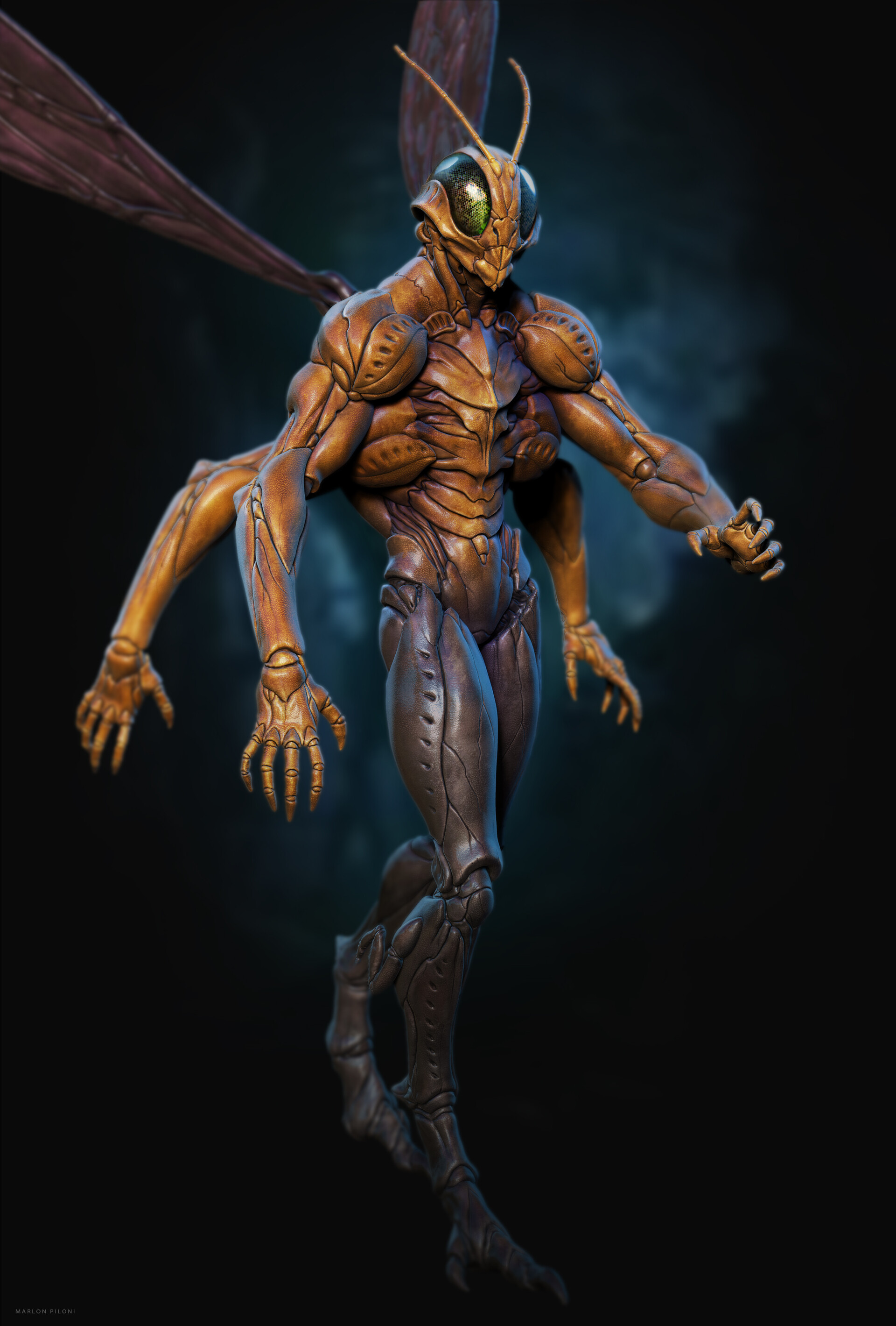 ArtStation - Insect 4arms