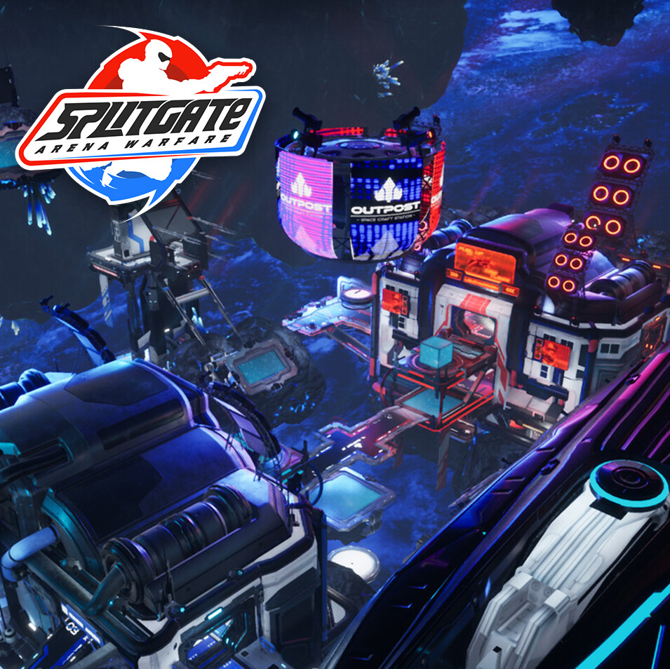 ArtStation - Splitgate - Arena Warfare | Outpost
