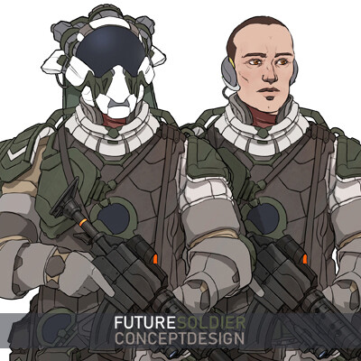 ArtStation - Future Soldier Concept Design