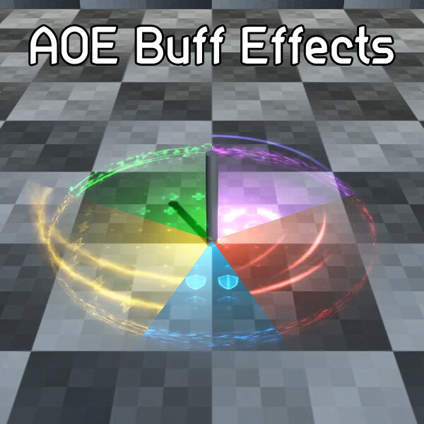ArtStation - Buff zone effects