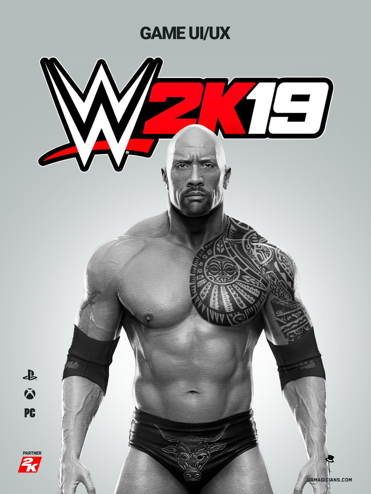 ArtStation - WWE 2K19 - UI/UX Design