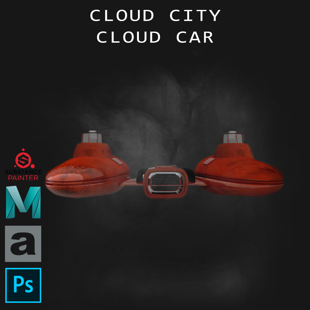 ArtStation - Cloud City Cloud Car