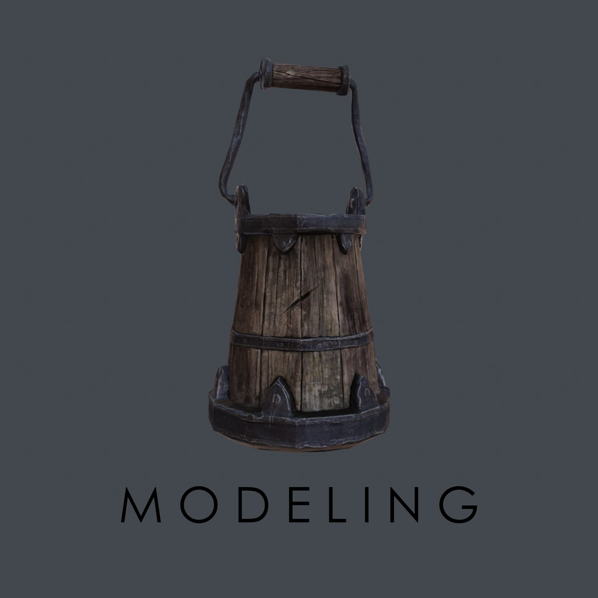 ArtStation - Bucket. 3D model