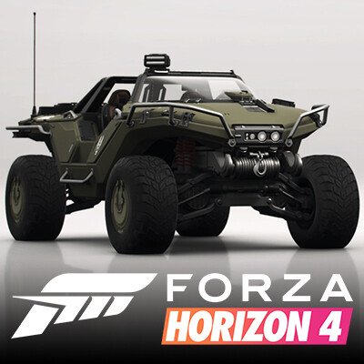ArtStation - Forza Horizon 4 - Halo Experience