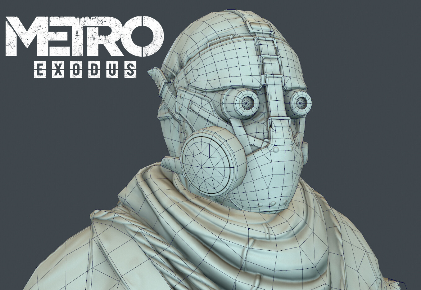 ArtStation - METRO Exodus "Ranger" Retopology