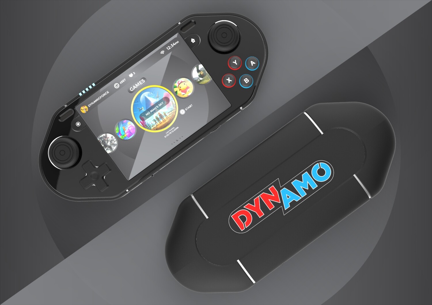 ArtStation - Dynamo Portable Gaming System