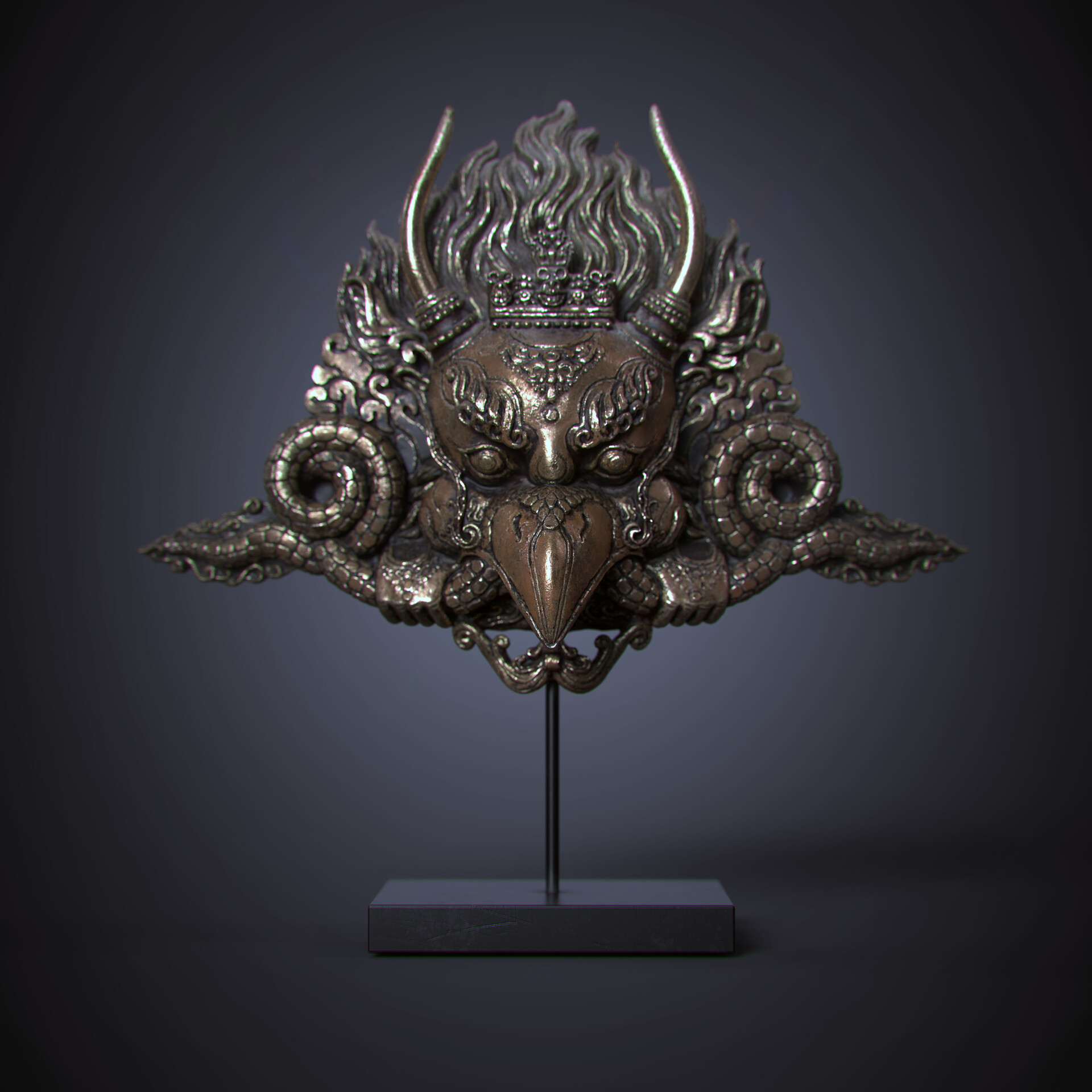 ArtStation - Garuda Mask