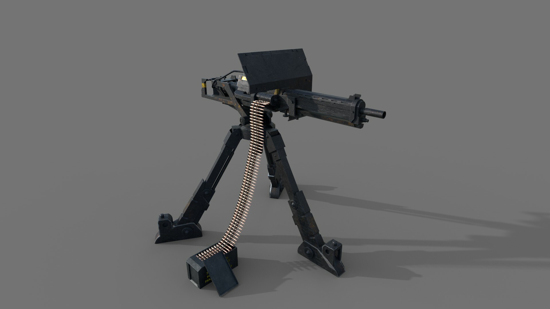 ArtStation - M247H-H Heavy Machine GUN
