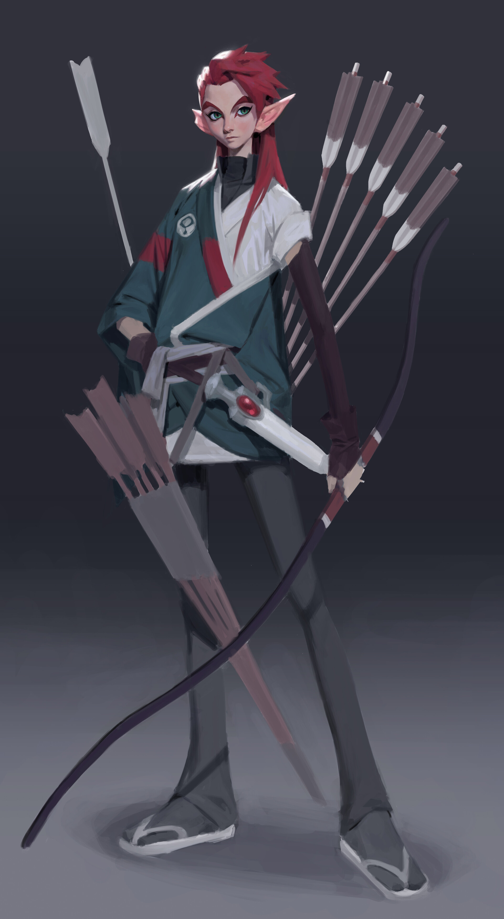 ArtStation - Character Design_Kyudo