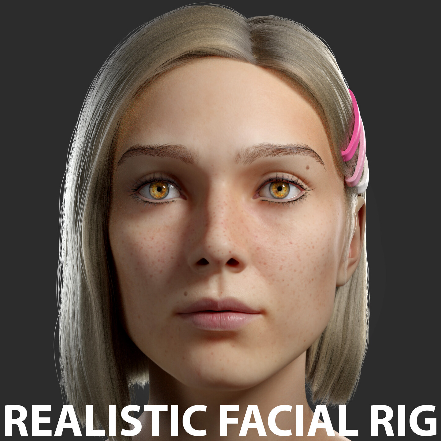 ArtStation - Realistic Facial Rig