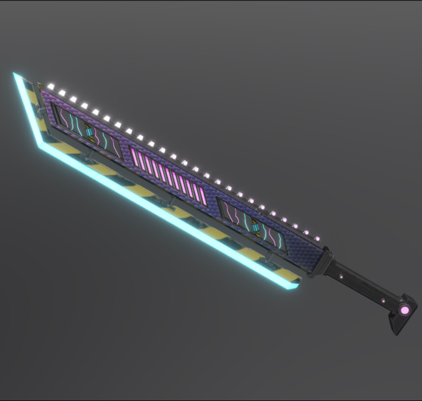 ArtStation - Cyberpunk Sword