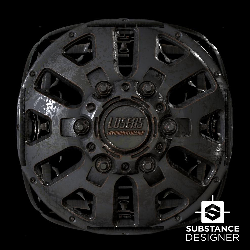 ArtStation - Substance Designer Wheel
