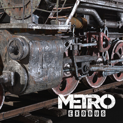 ArtStation - Wheels and cylinders box for Aurora train. Metro: Exodus
