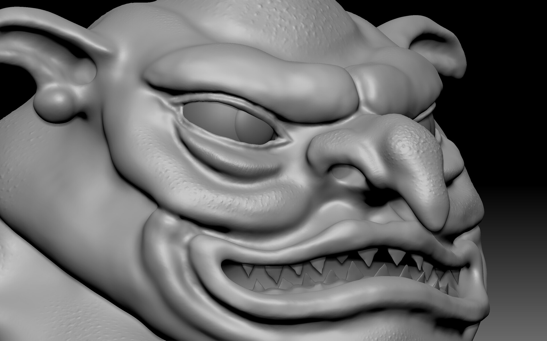 ArtStation - Goblin Sculpt