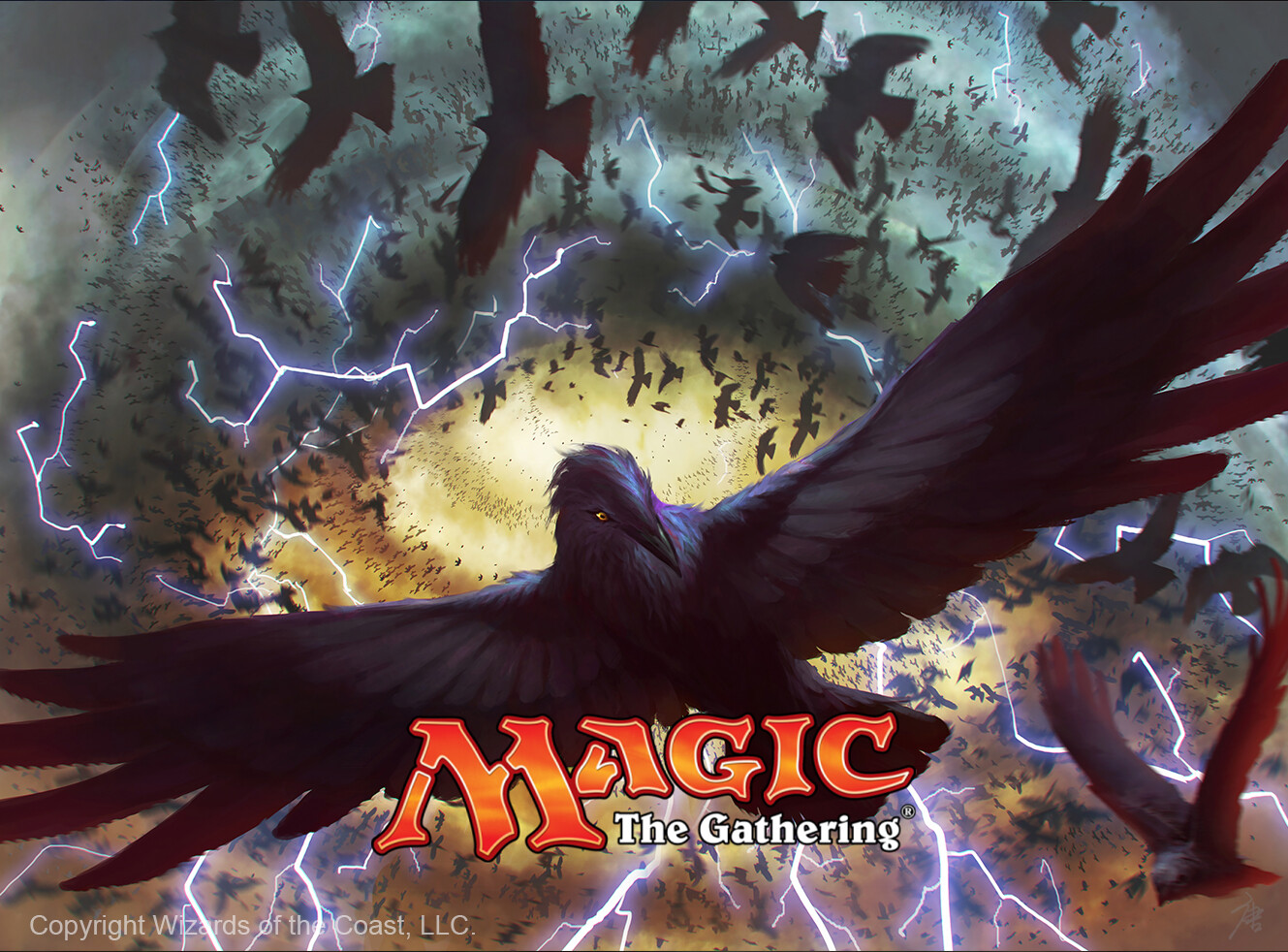 ArtStation - MTG - Crow Storm