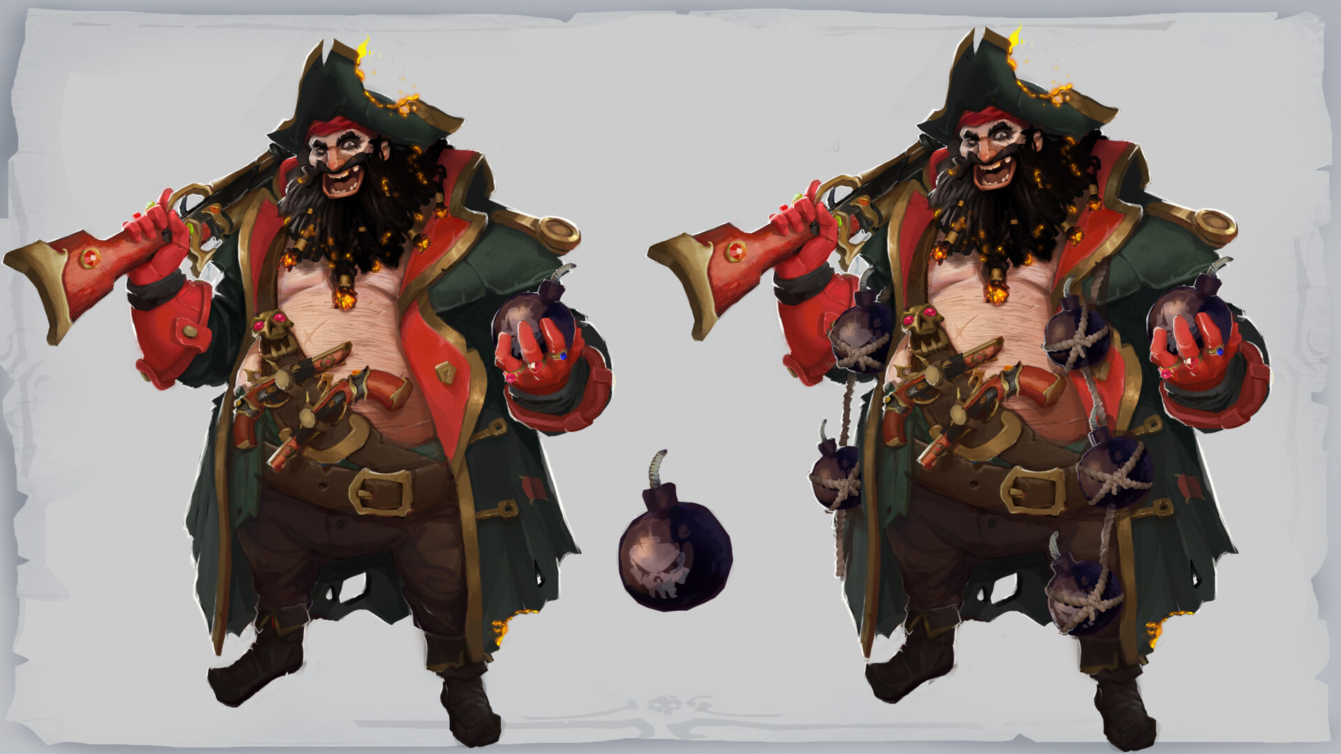 ArtStation - Sea of Thieves - Characters & Bible Development