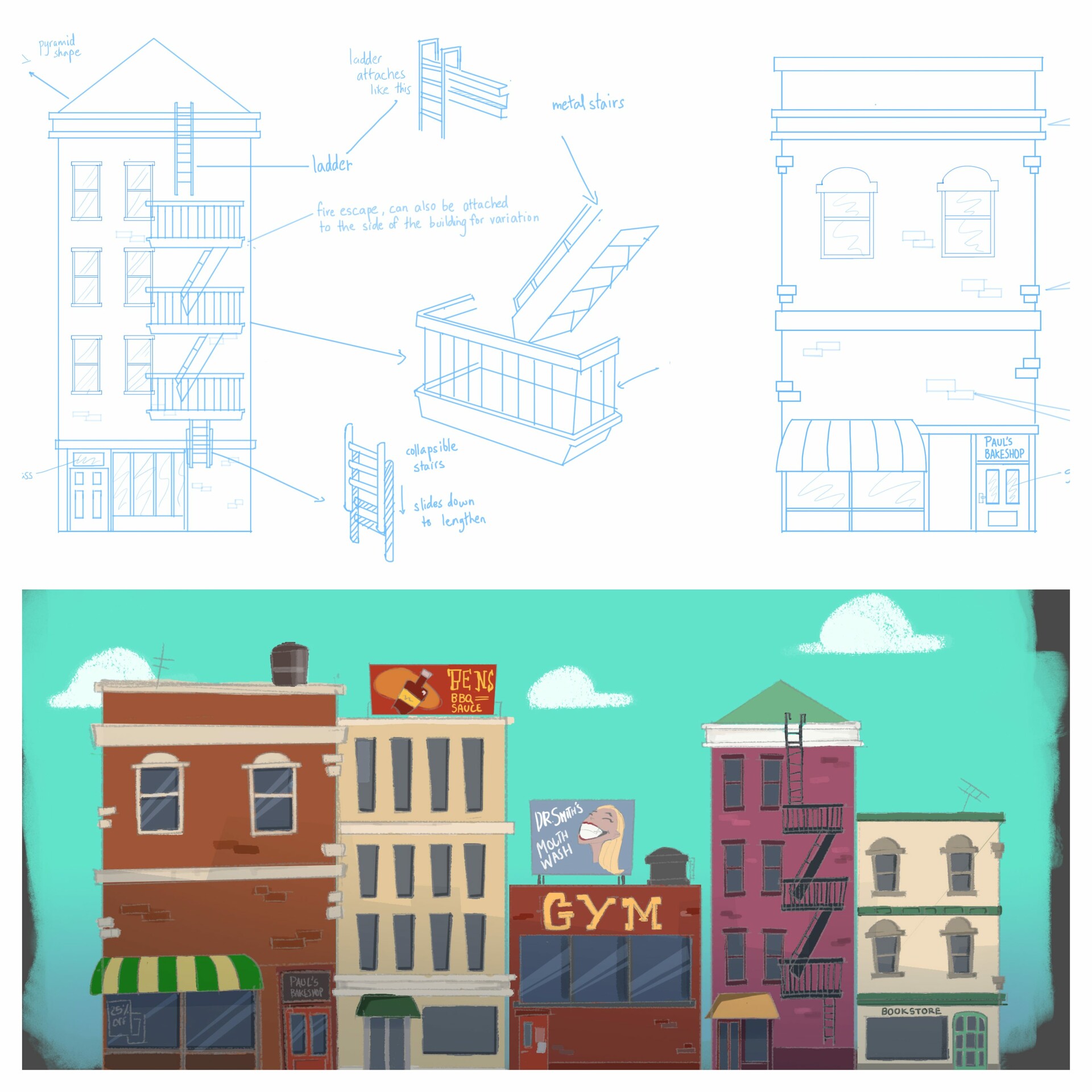 ArtStation - buildings