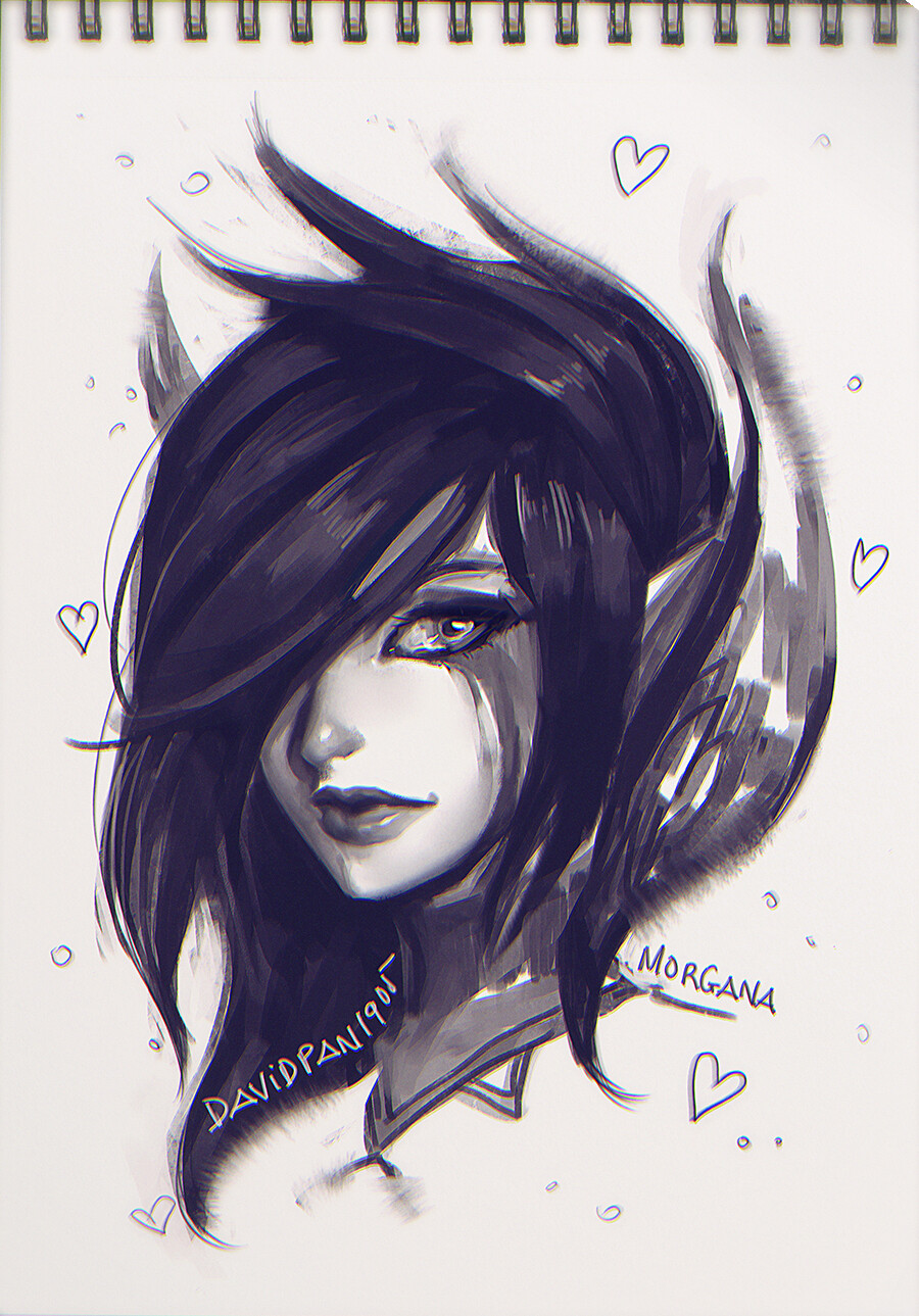 ArtStation - Morgana - The Fallen