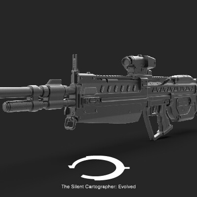 ArtStation - Designated Marksman Rifle (DMR) - CMT