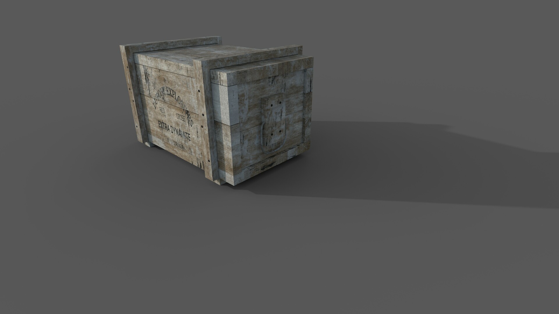 ArtStation - Dynamite Box Crate